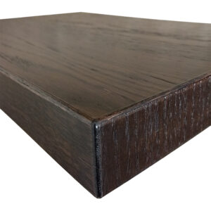 Woodland Restaurant Table Tops in Dark Walnut stain - OakStreetMFG