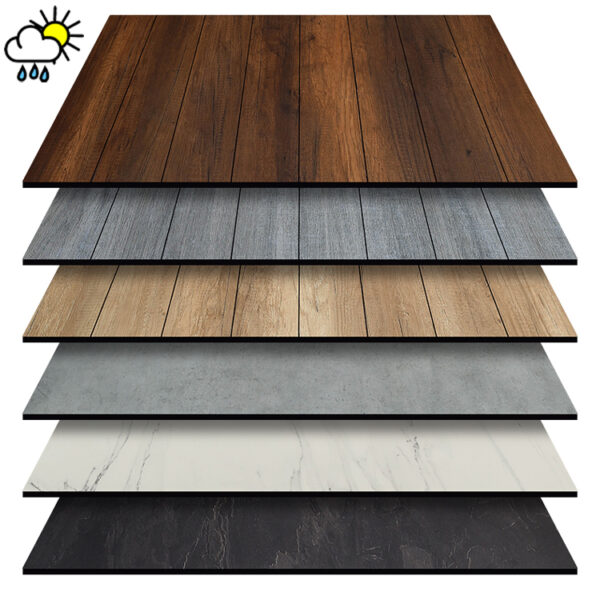 3mm table tops with Planked Urban Oak laminate - OakStreetMFG