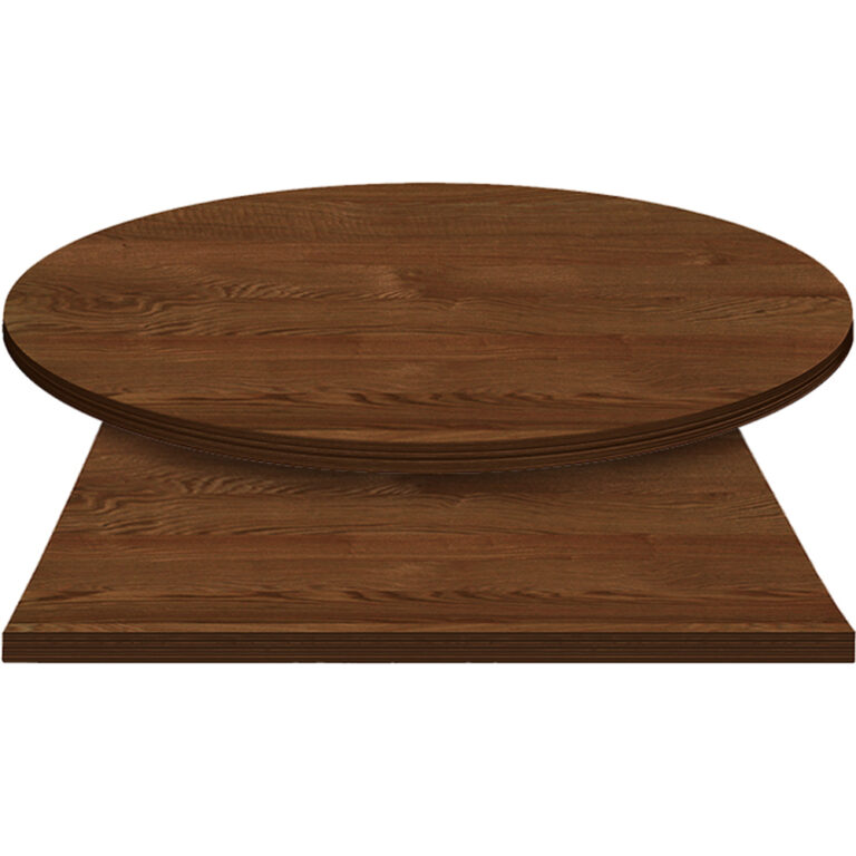 Two-Sided Laminate Quick Ship Table Tops - Oak/Walnut - OakStreetMFG