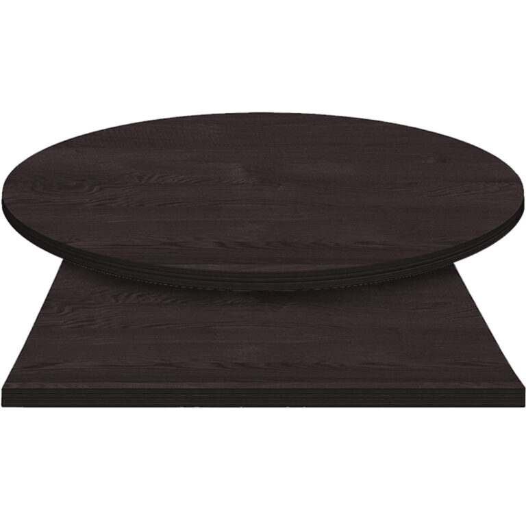 E*Wood Oak Restaurant Table Tops in Autumn Haze stain - OakStreetMFG