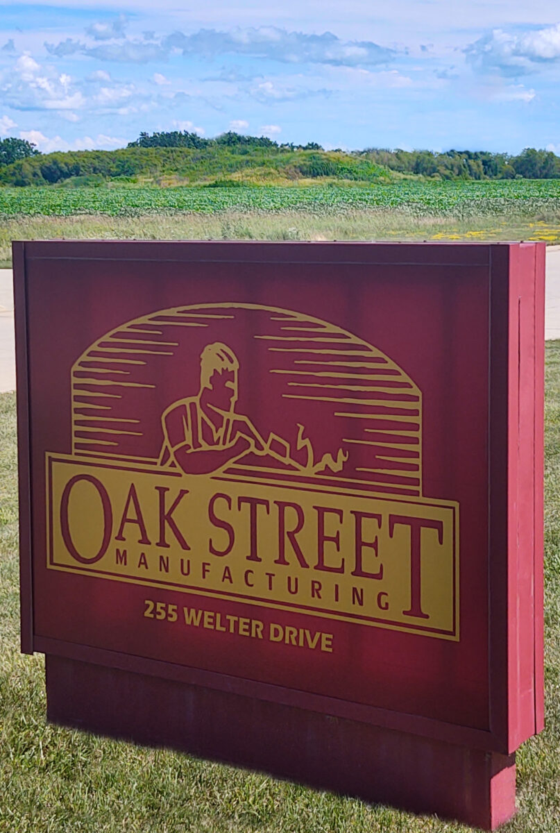 Oak Street Sign - OakStreetMFG