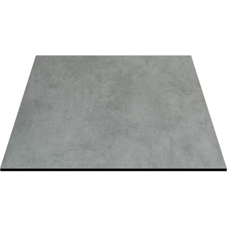 COMPCOR Outdoor Restaurant Table Tops - Textured Concrete - OakStreetMFG