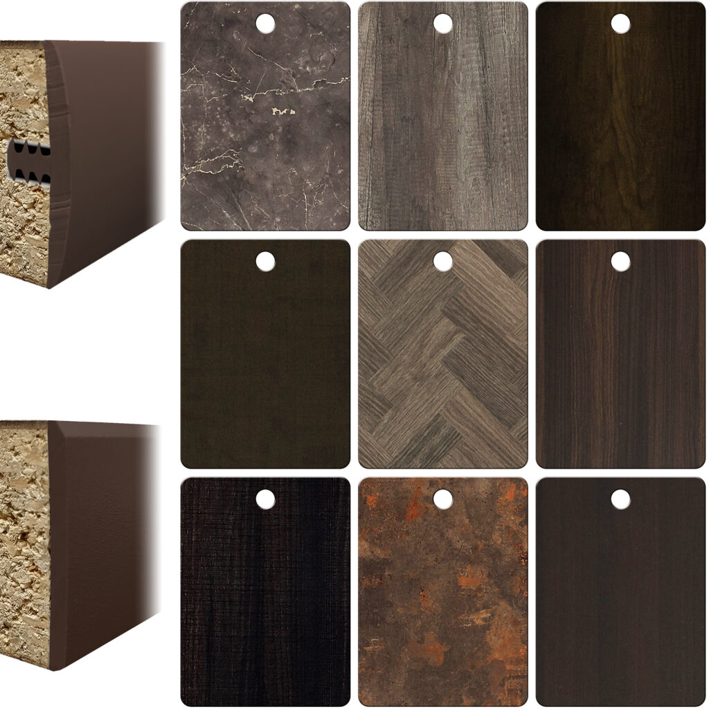 T-Mold Edge Table Tops: Multiple Color Options - OakStreetMfg