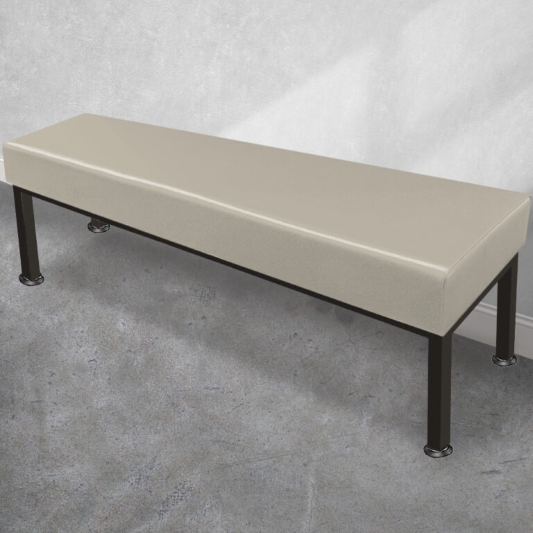 Allen Vinyl/Upholstered Benches - OakStreetMFG