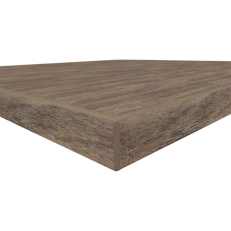 2" PVC Edge Laminate Table Tops - Formica Walnut Fiberwood