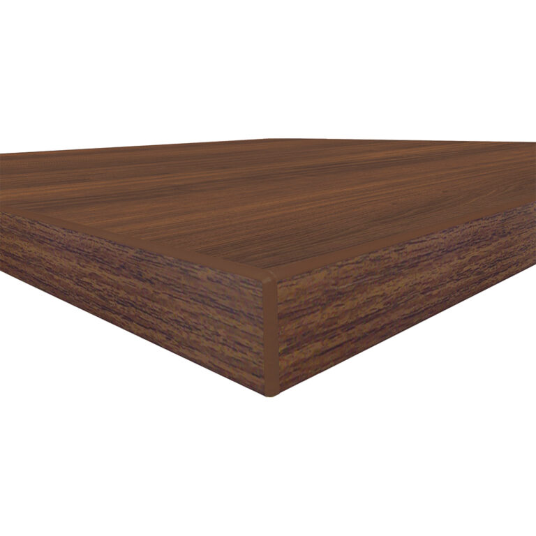 2" PVC Edge Laminate Table Tops - Wilsonart Colombian Walnut
