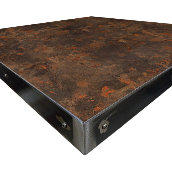Fortress Manufactured Table Tops - Pinnacle Oxidized Slate laminate - OakStreetMFG